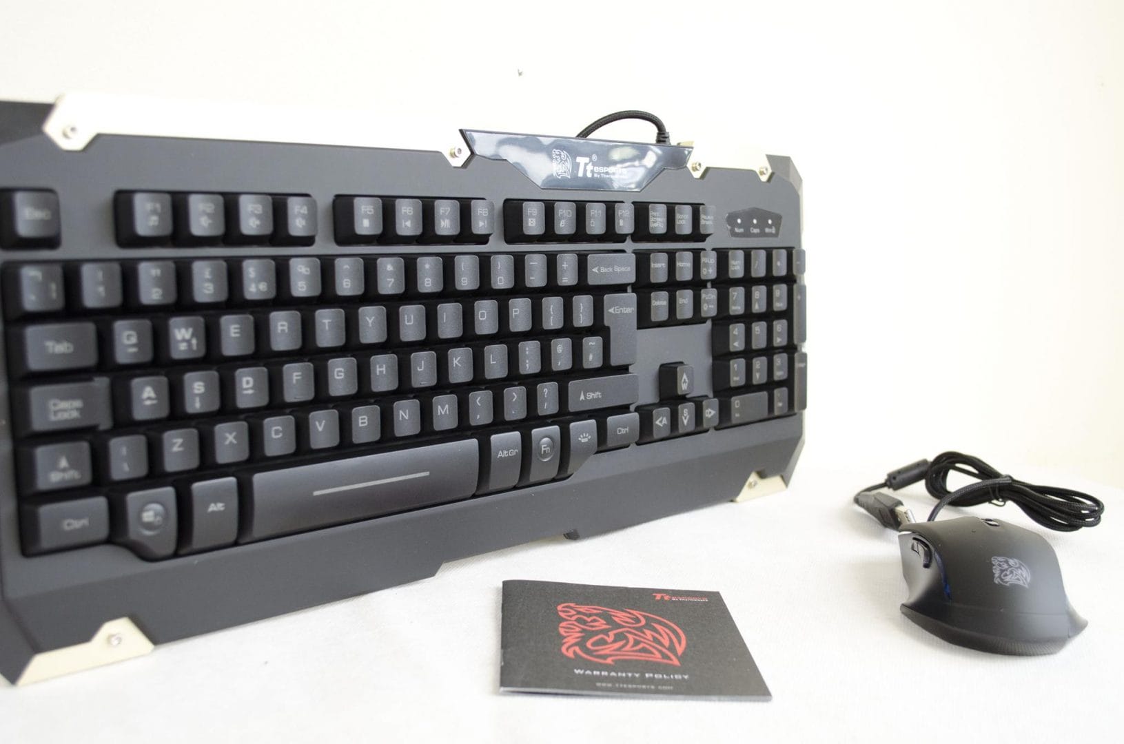 Tt eSPORTS Commander Gaming Gear Combo Bundle Review - EnosTech.com