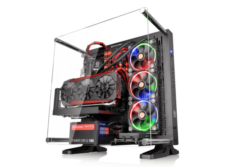 Thermaltakes New Core P3 ATX Wall Mount Case - EnosTech.com