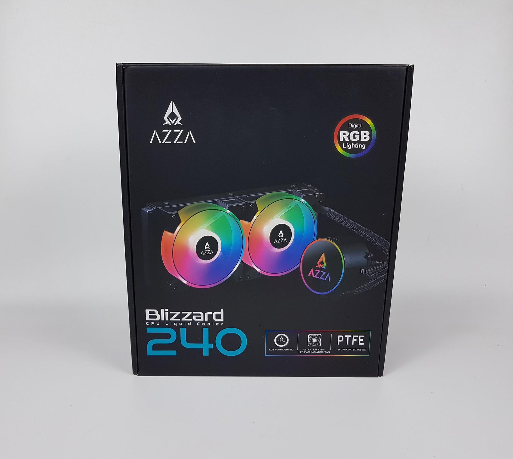 AZZA Blizzard 240 Cooler Review - EnosTech.com