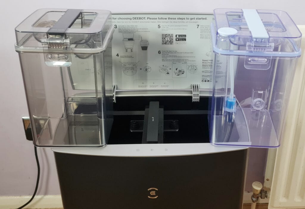 ECOVACS DEEBOT X1 OMNI water tanks - EnosTech.com
