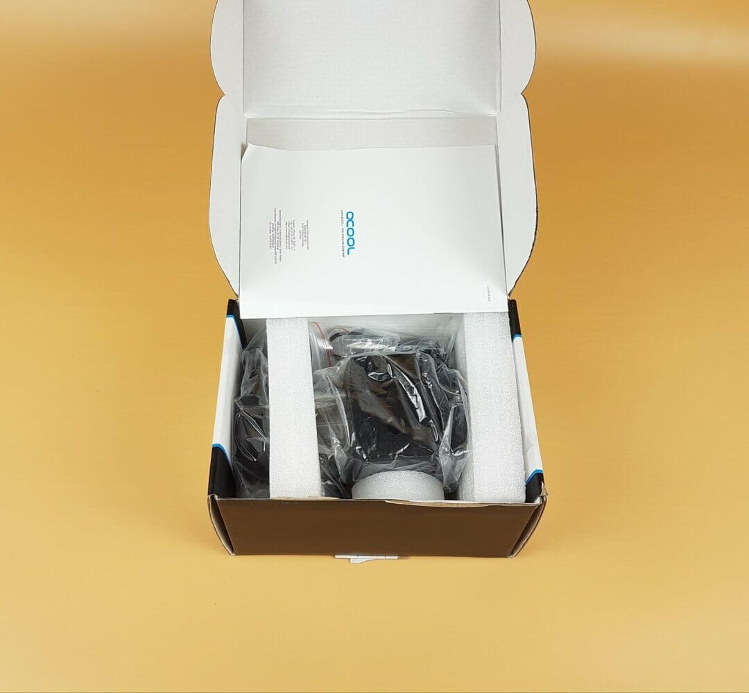 ALPHACOOL Core 100 Aurora reservoir Acetal/Acryl with Apex VPP Pump ...